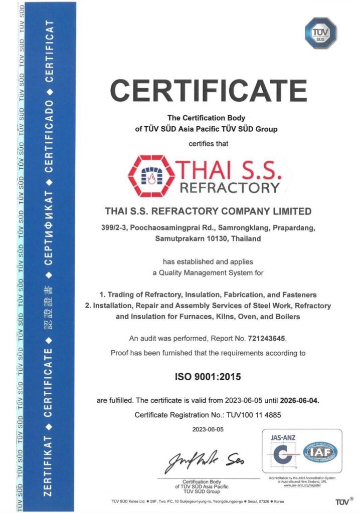 ISO 9001:2015 Certificate - Spacious & affordable warehouse for rent.