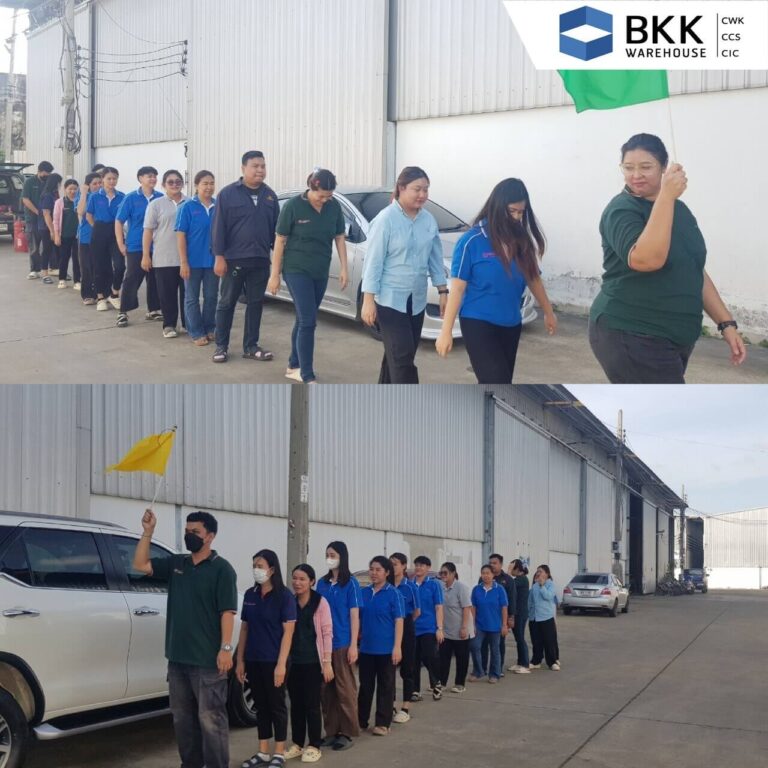 ฝึกอบรมหลักสูตรการดับเพลิง - โกดังให้เช่า Bkk Warehouse